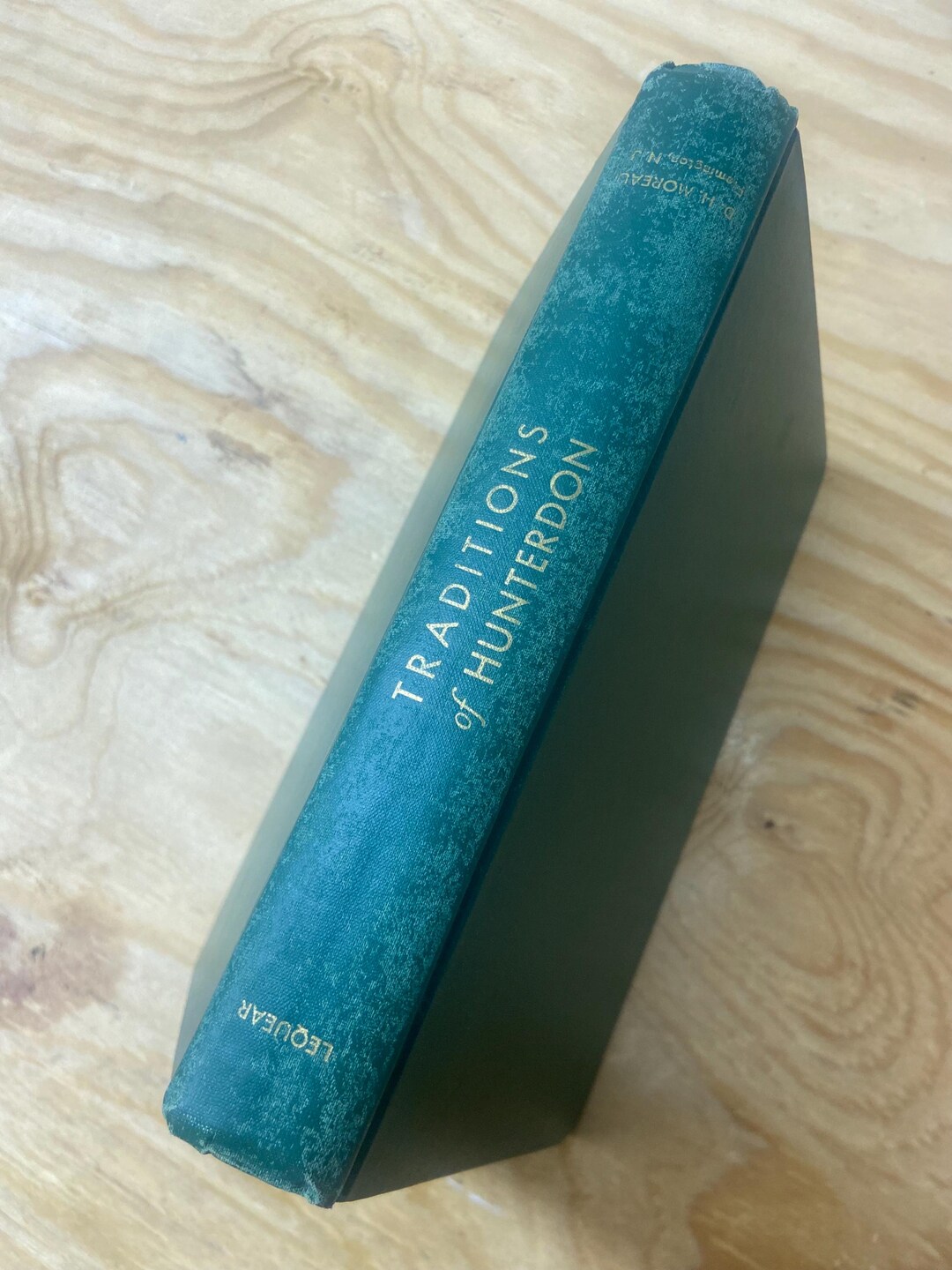 Vintage "traditions of Hunterdon County Nj" Book, 1957, Genealogy ...