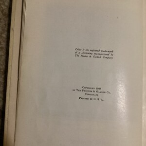 The ART of COOKING and SERVING by Sarah Field Splint 1928 Antique ...