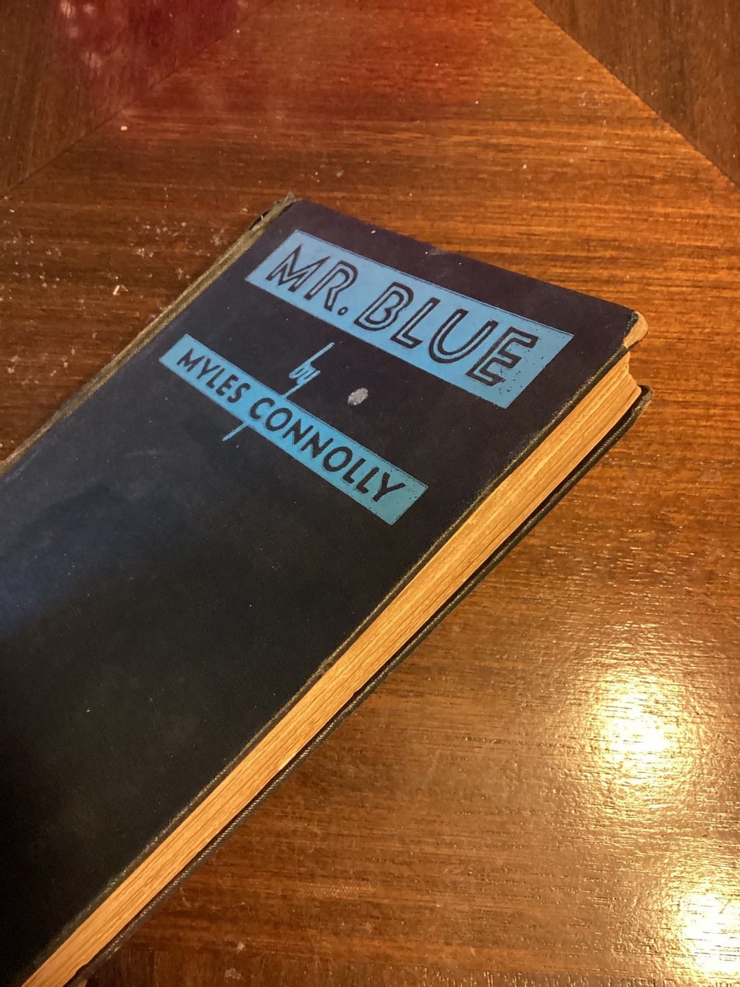 1928 MR BLUE BY Myles Connolly | Vintage Hardcover Classic Book Very ...