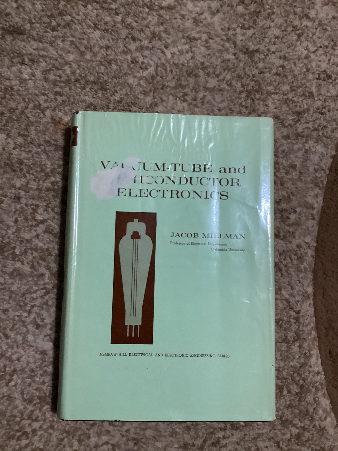 1958 VACUUM-TUBE and SEMICONDUCTOR Electronics by Jacob Millman| First ...