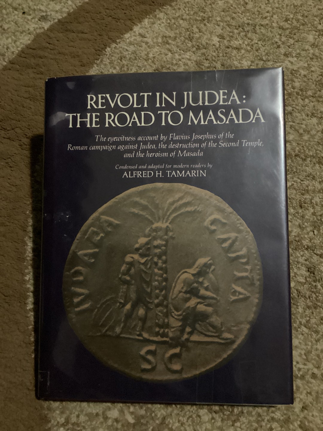 1968 REVOLT IN JUDEA| the Road to Masada by Alfred Tamarin Vintage ...