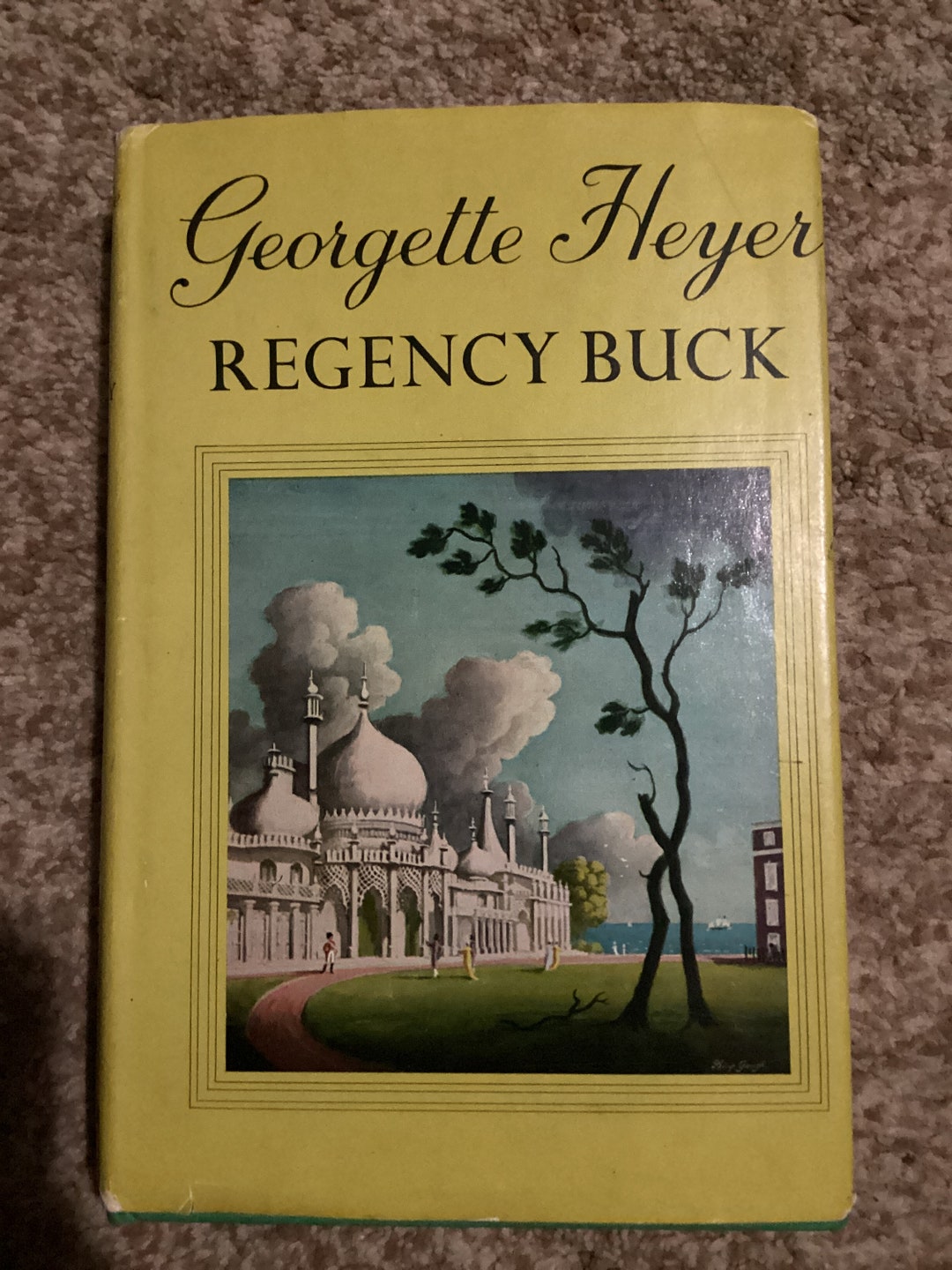 REGENCY BUCK by GEORGETTE Heyer 1967 Vintage First Edition Second Printing Hardcover Book Very ...