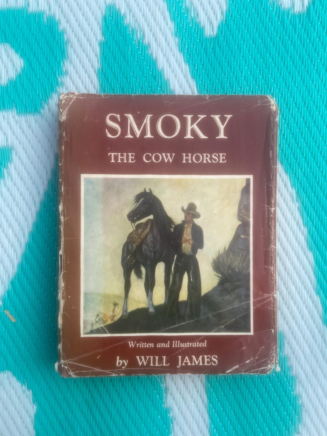 Vintage Smoky the Cow Horse Book - 1954 Will James Hardcover - Etsy