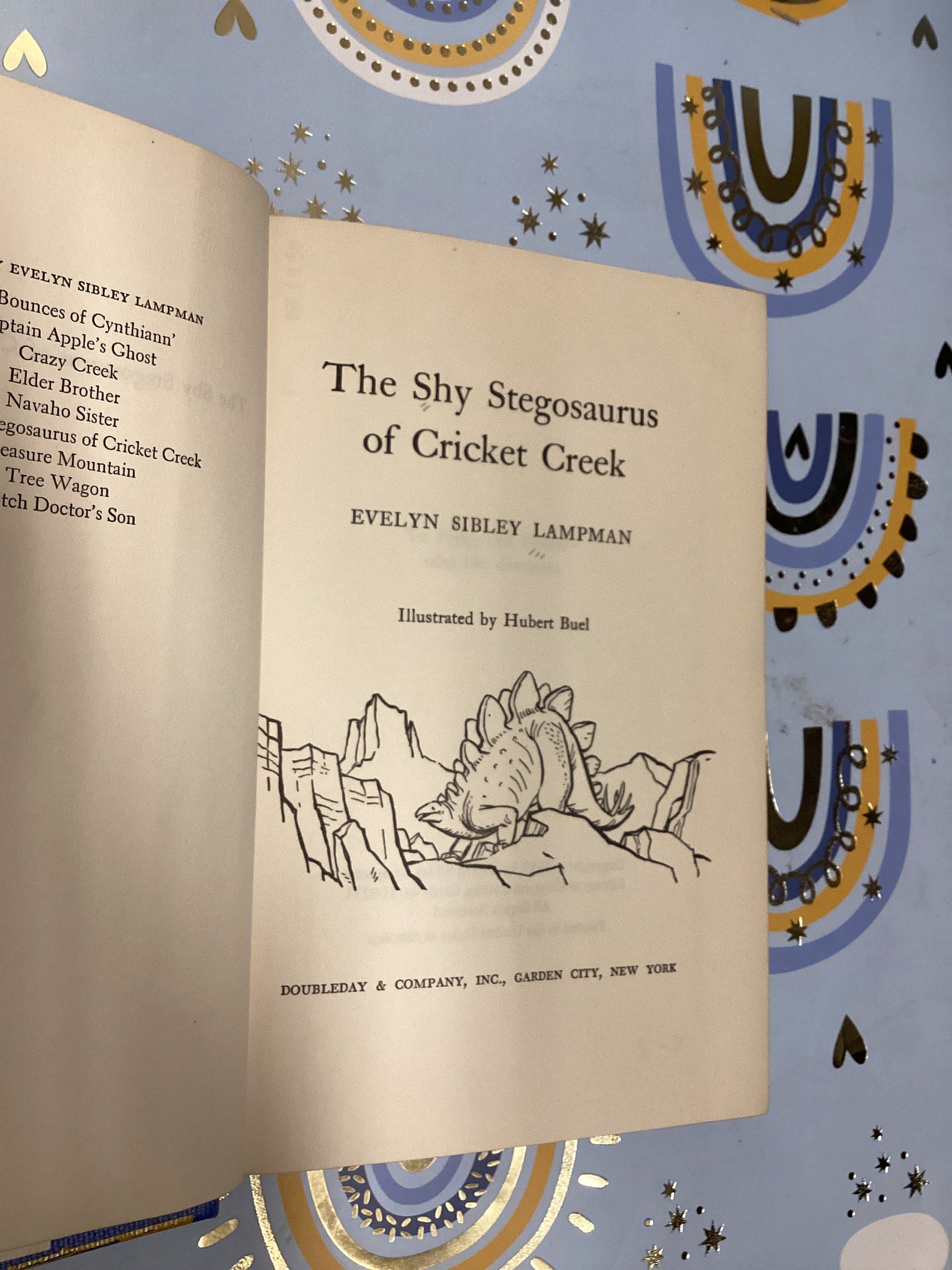 1955 the SHY STEGASAURUS of Cricket Creek by Evelyn Sibley Lampman - Etsy