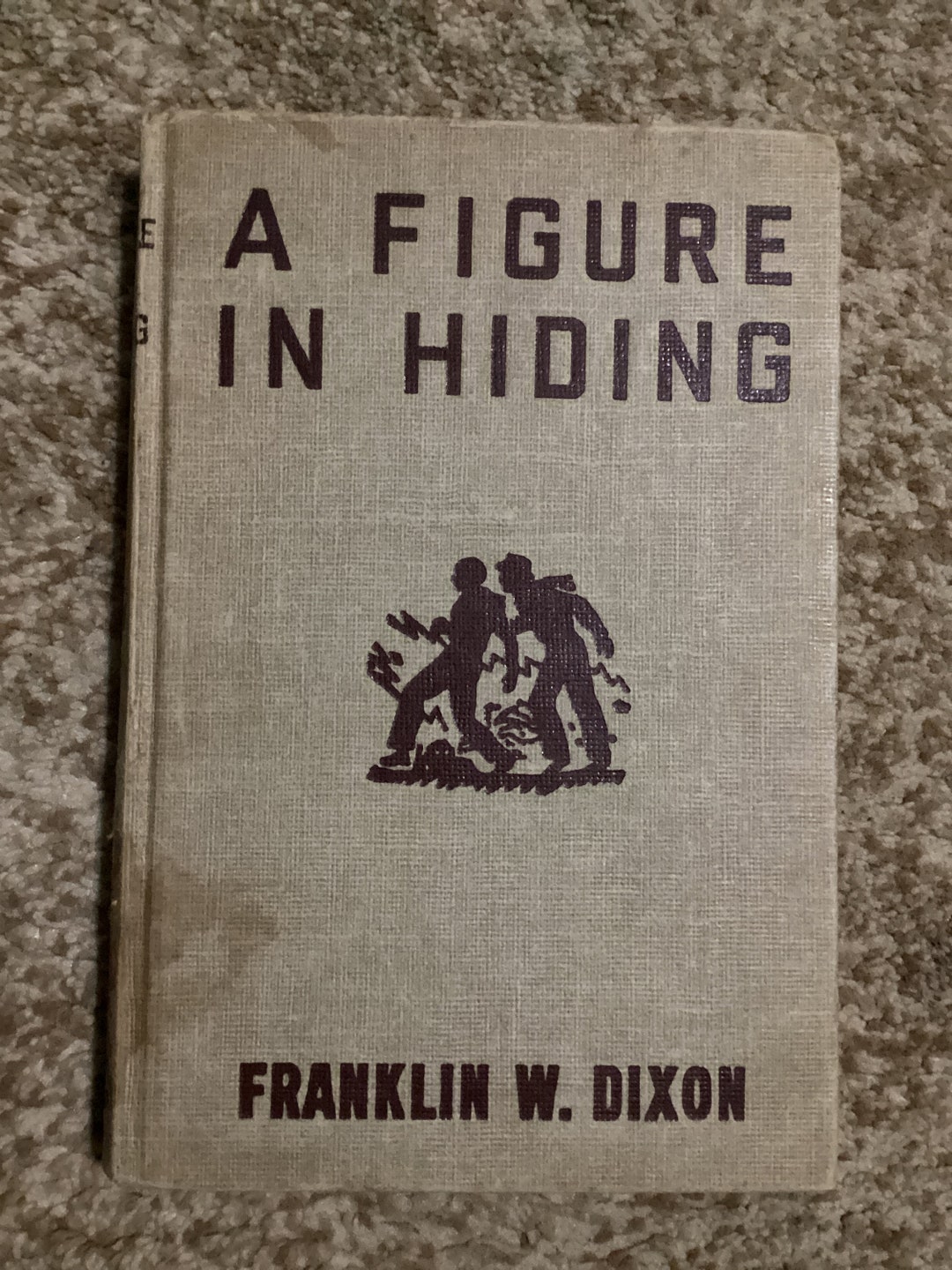 A FIGURE in HIDING by Franklin DIXON 1937 First Edition Hardcover Book ...