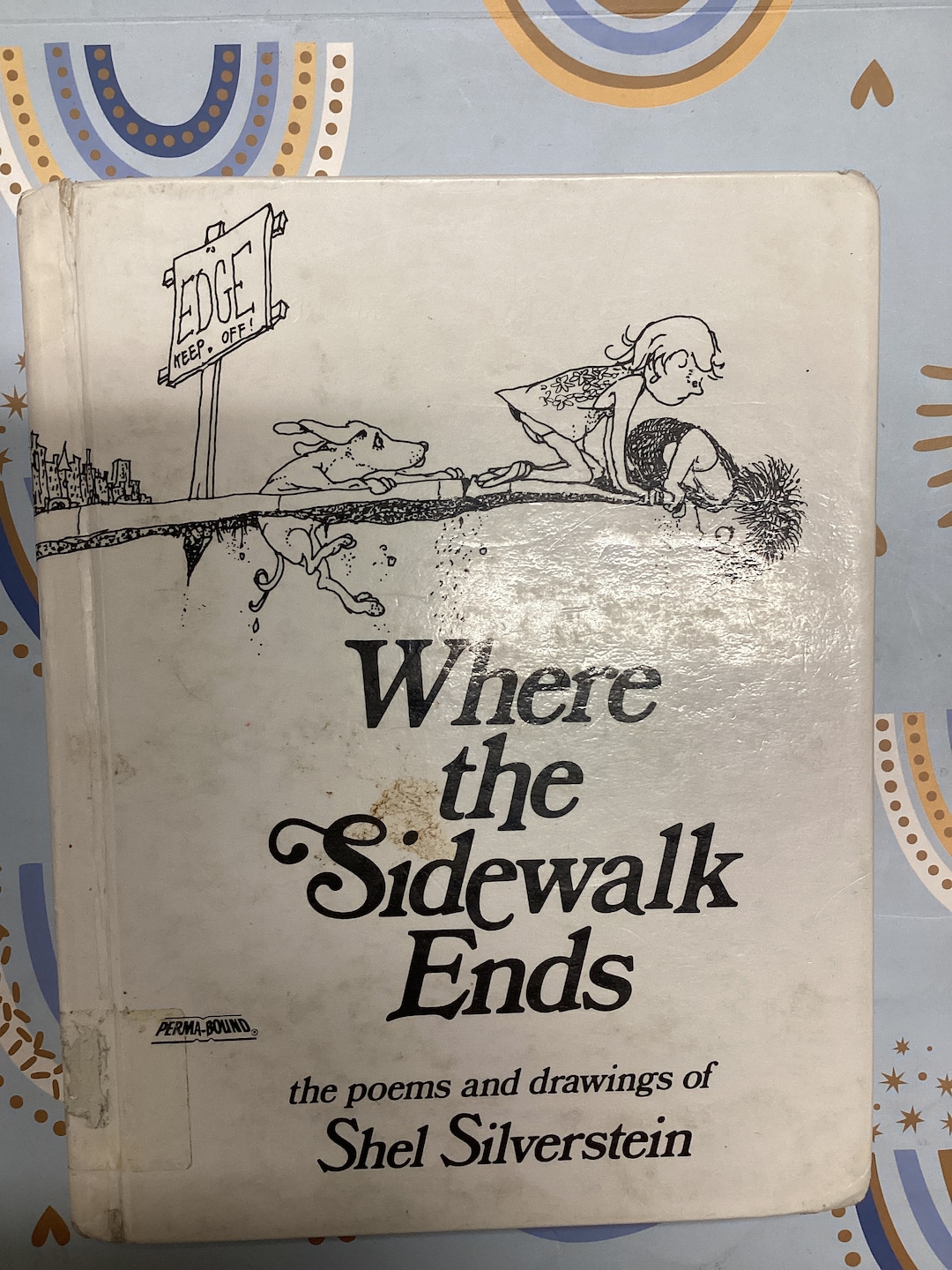 1974 'where the Sidewalk Ends' First Edition Shel Silverstein Hardcover ...