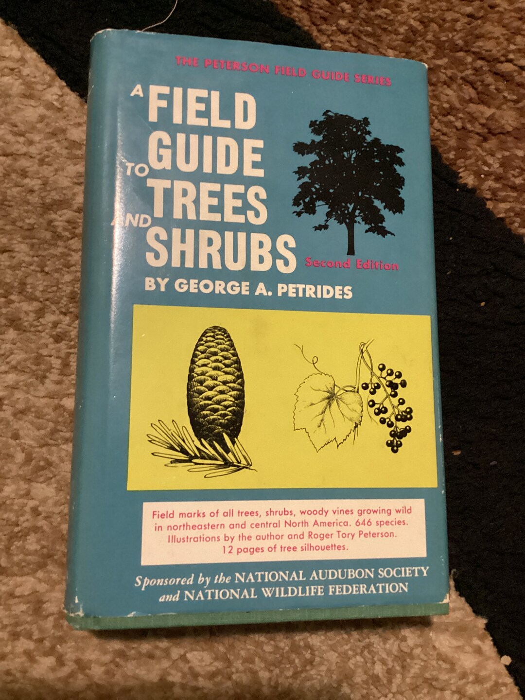 1972 "a FIELD GUIDE to TREES and Shrubs. Second Edition. Vintage ...