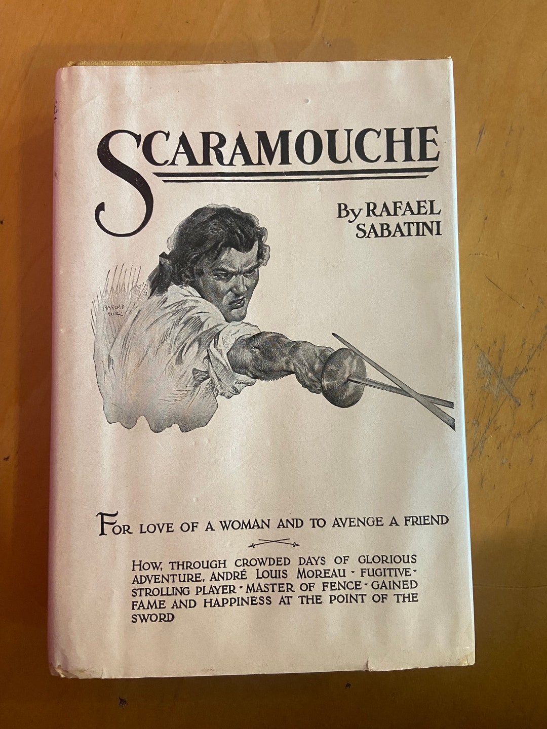 Vintage Scaramouche Hardcover Book: Rafael Sabatini, 1962 Edition - Etsy