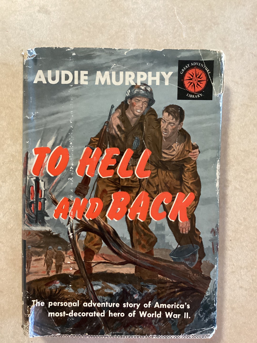 To Hell and Back: 1949 Audie Murphy First Edition Hardcover - Etsy