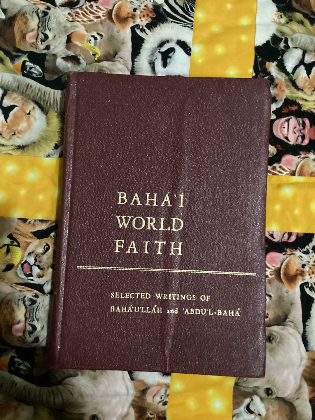 BAHAI WORLD FAITH Book of Selected Writings of Baha'u'lla'h and Abdul ...