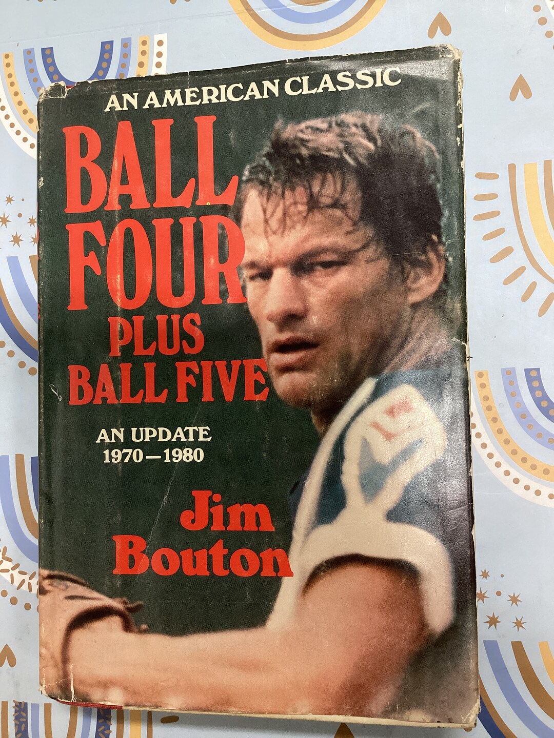 Ball Four Plus Ball Five by Jim Bouton: Vintage Sports Hardcover - Etsy