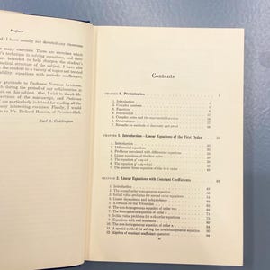 An Introduction to Ordinary Differential Equations Very Rare Vintage ...