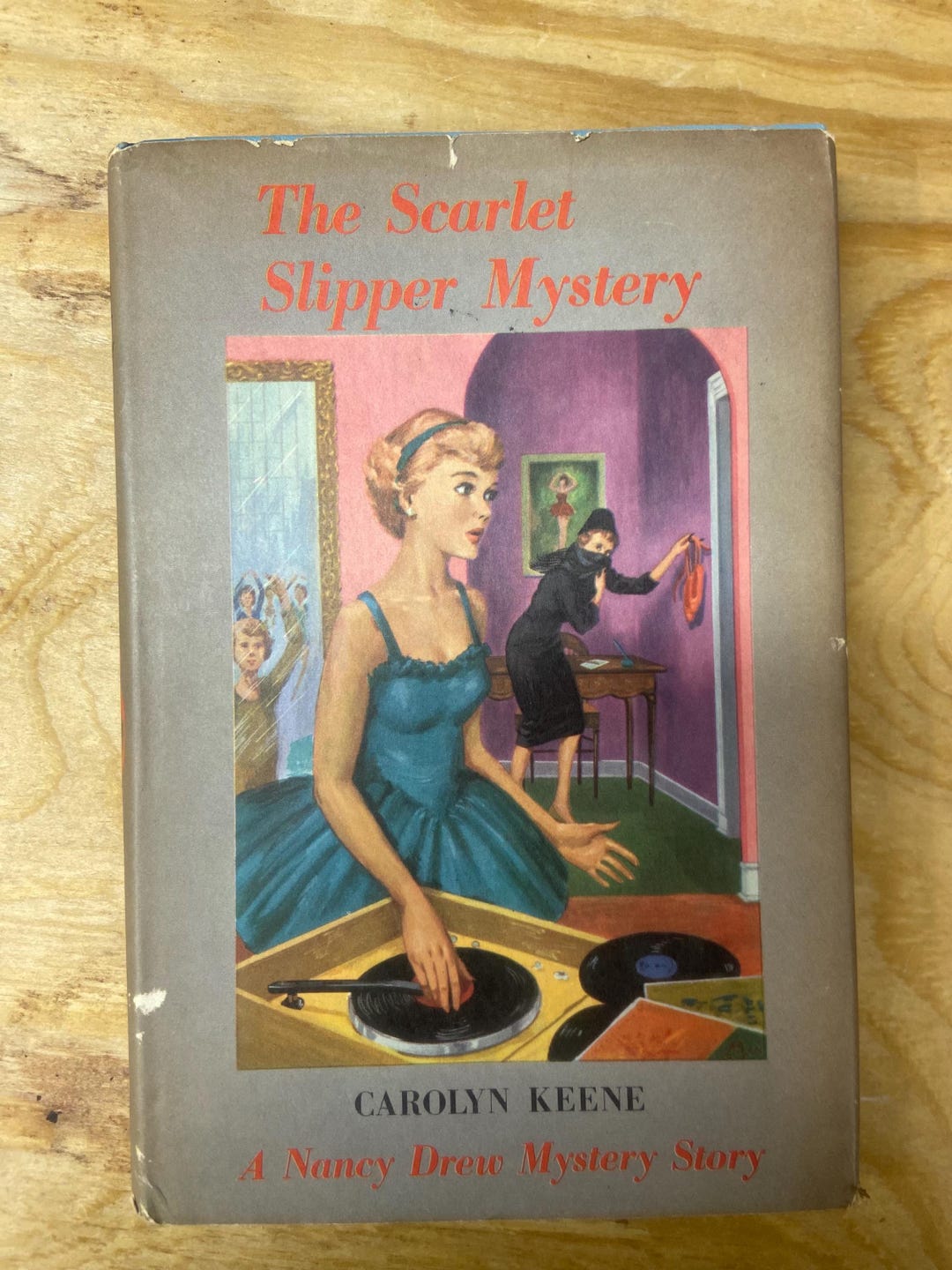 The Scarlet Slipper Mystery| Nancy Drew Mystery Story Rare Vintage ...