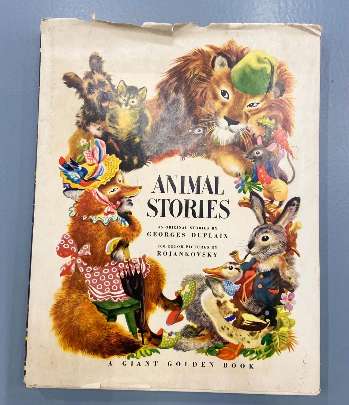 Rare "animal Stories" Book: 1st Edition, Rojankovsky Illustrations - Etsy