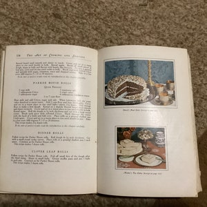 The ART of COOKING and SERVING by Sarah Field Splint 1928 Antique ...