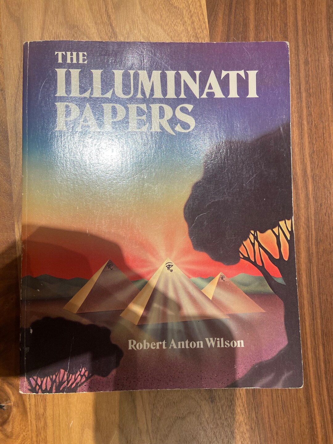 The ILLUMINATI PAPERS Rare Vintage Softcover 1st Edition 2nd Print Book ...