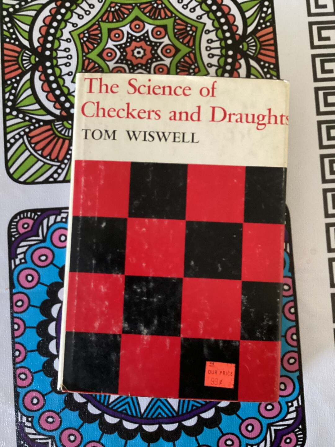 1973 the SCIENCE of CHECKERS and Draughts by Tom Wissel Hardcover ...