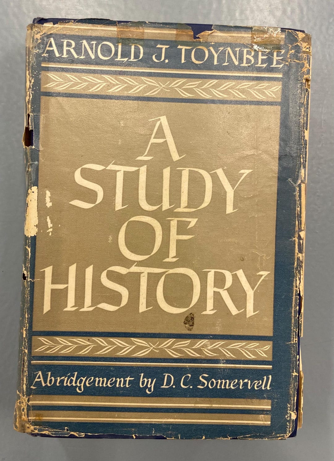Vintage 'A Study of History' Hardcover Book, 1947 5th Printing - Etsy