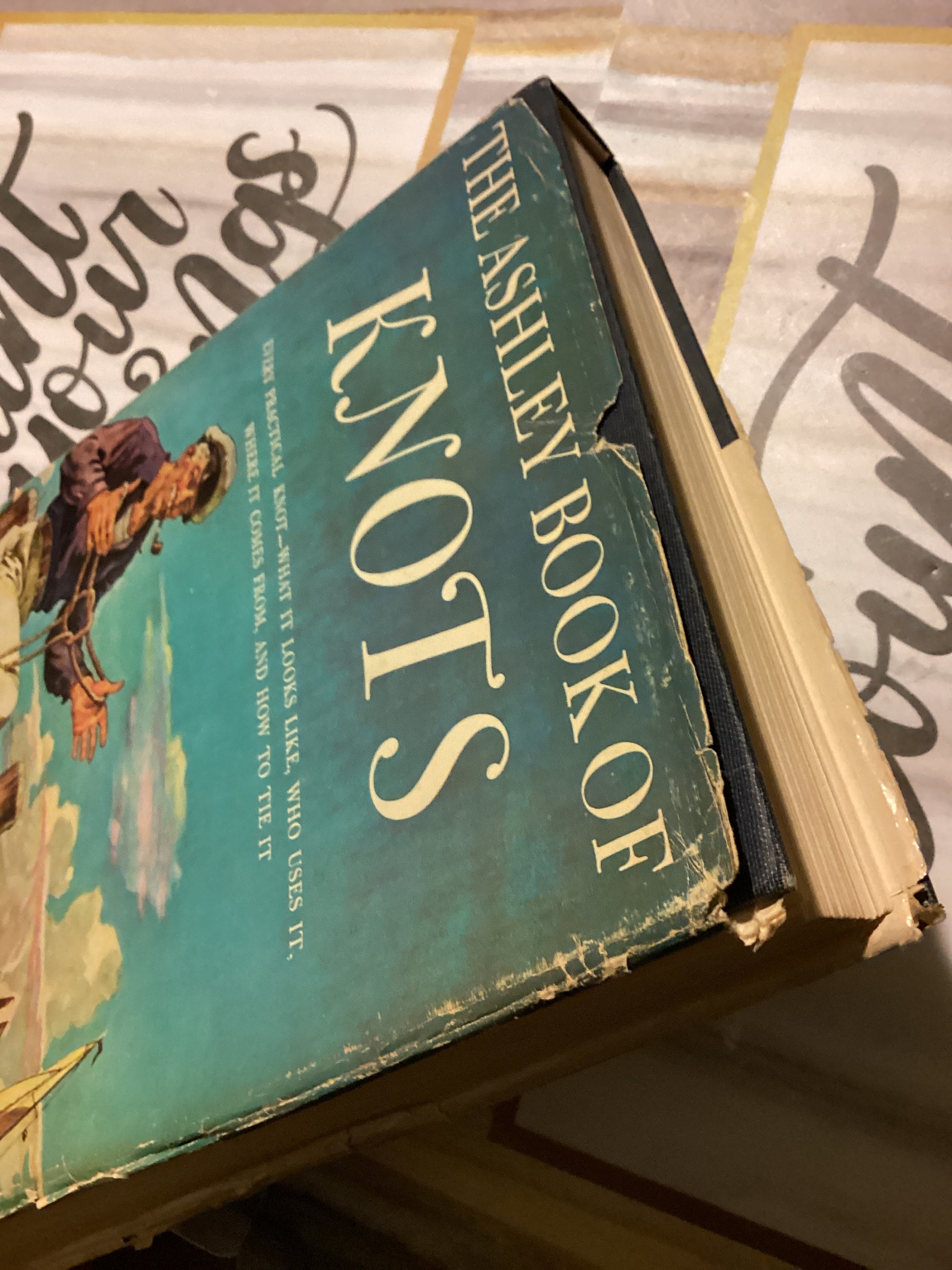 The ASHLEY BOOK of KNOTS by Clifford W Ashley 1944 Vintage Very Rare ...