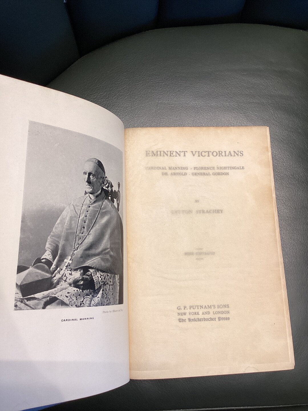 EMINENT VICTORIANS Rare First American Edition Antique Book 1918 by ...