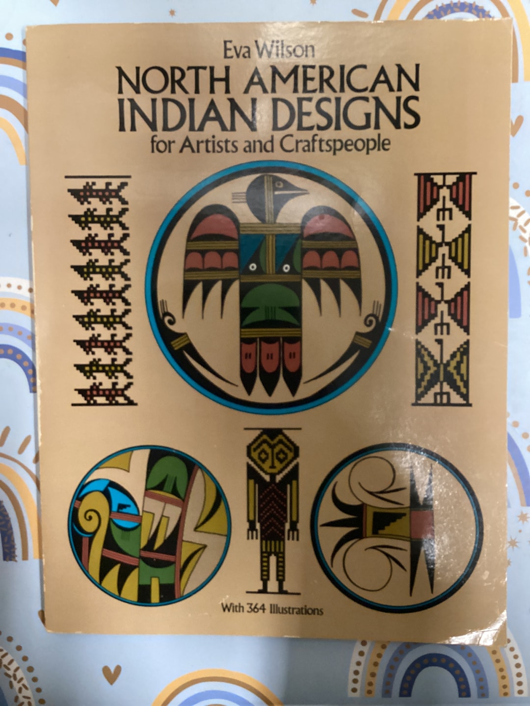 North American Indian Designs Art Book by Eva Wilson, 1984 First ...