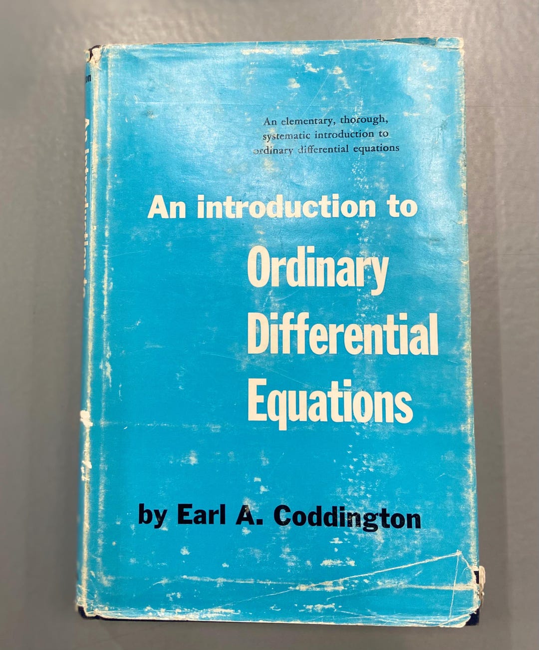 An Introduction to Ordinary Differential Equations Very Rare Vintage ...