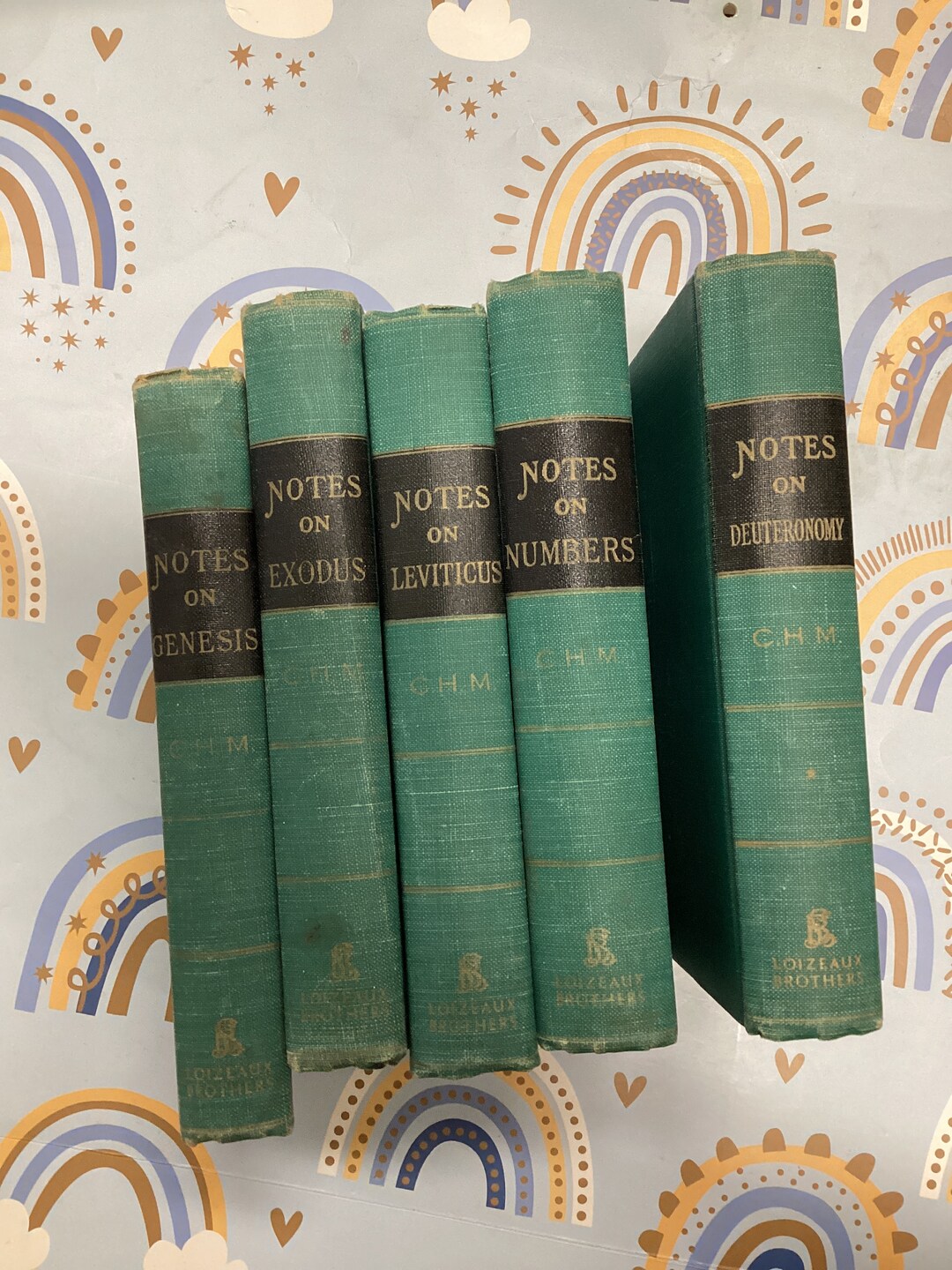 NOTES on First 5 Books of the OLD TESTAMENT Genesis Exodus Leviticus ...