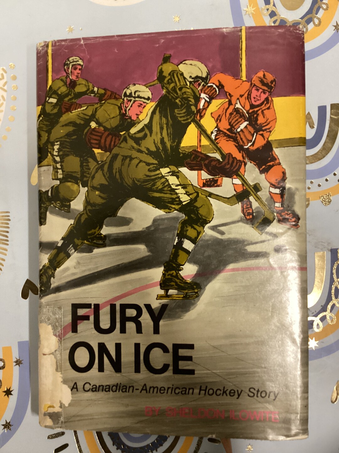 Fury on Ice Hockey Book: 1970 First Edition, 2nd Print - Etsy