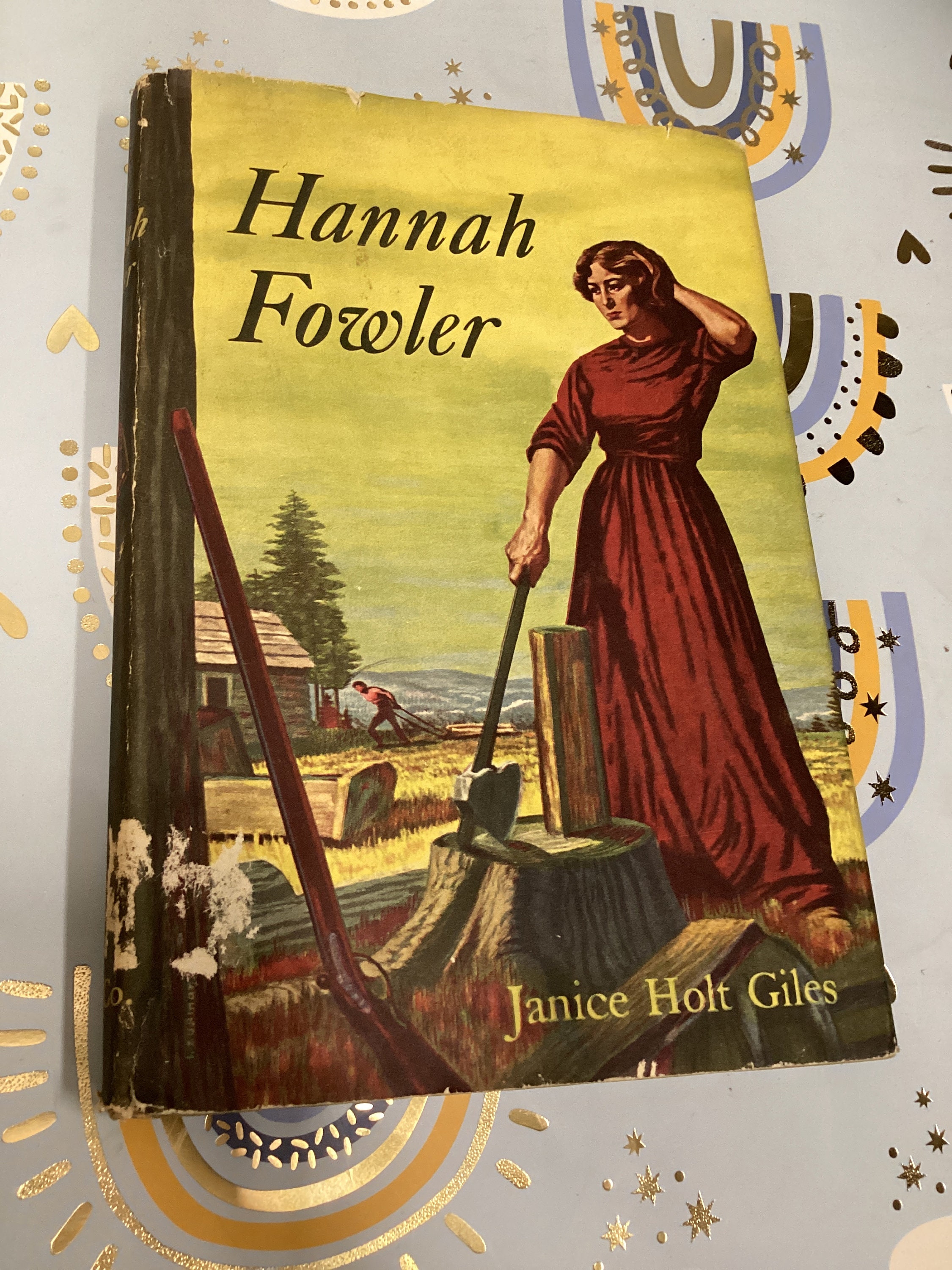 1956 HANNAH FOWLER” by Janice Giles Holt. Hardcover Vintage Book - Etsy
