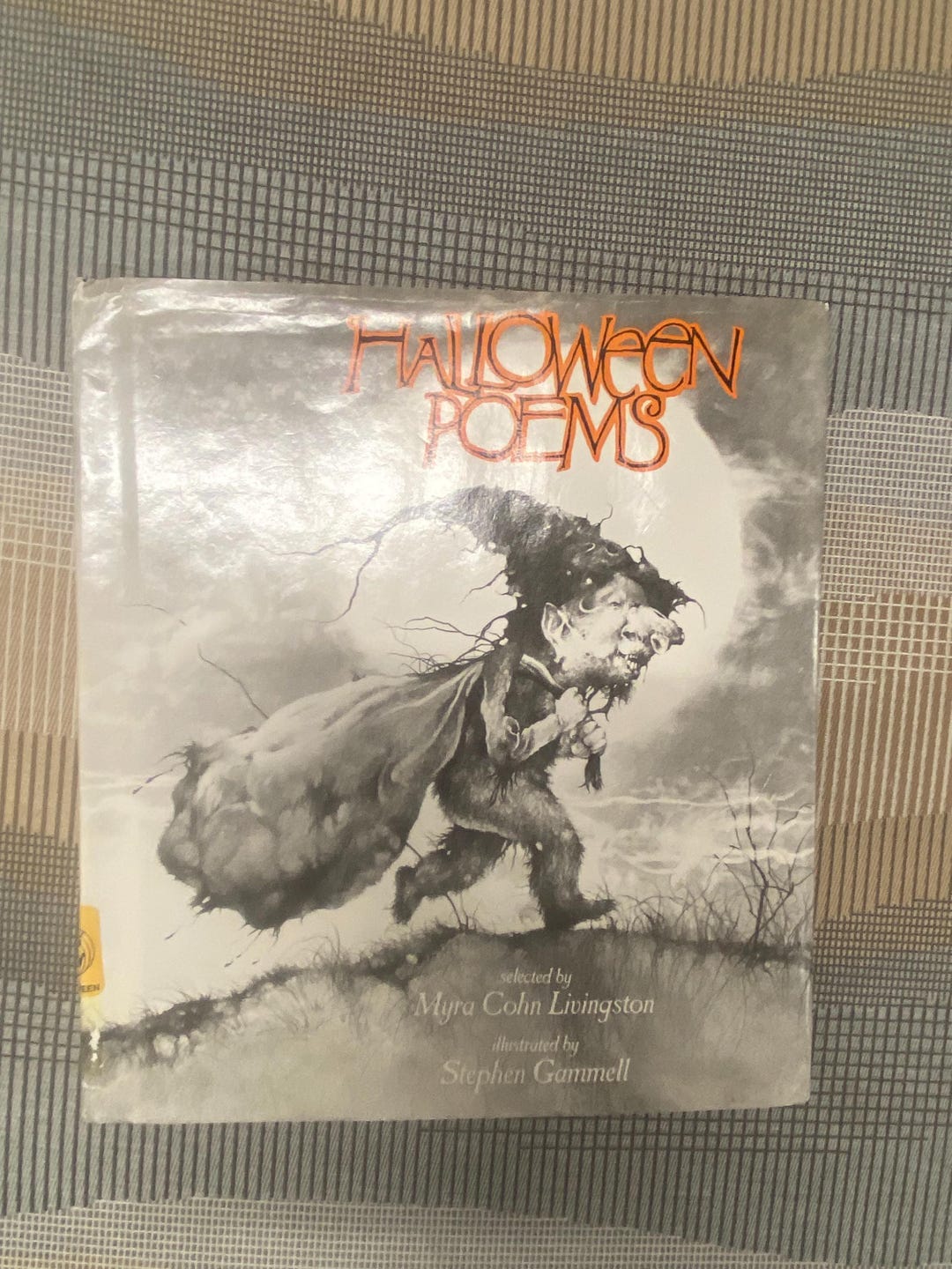 Vintage Halloween Poems Book | 1989 First Edition, Myra Cohn Livingston ...