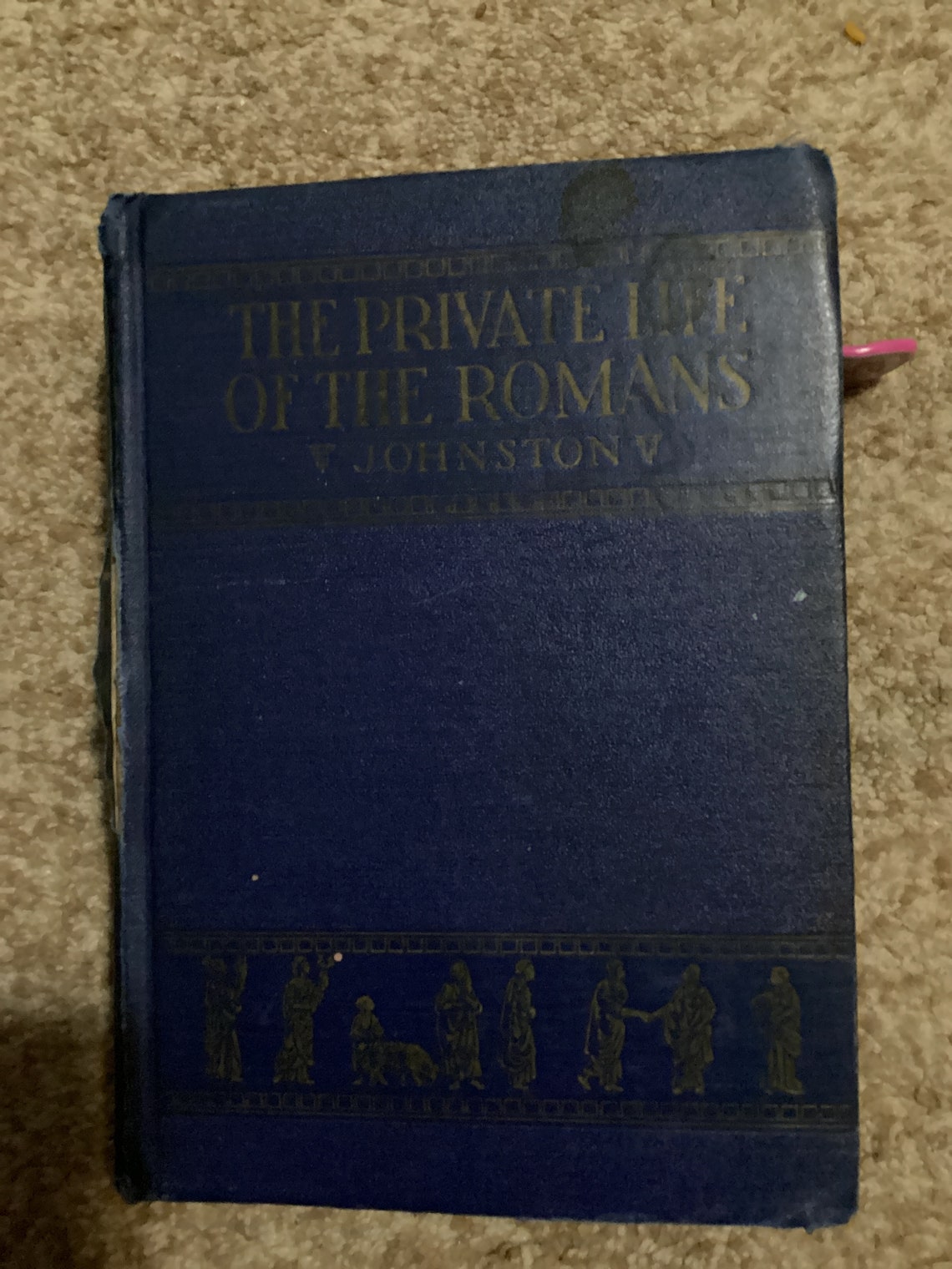 The Private Life of the Romans: Antique Hardcover Book, 1932 - Etsy