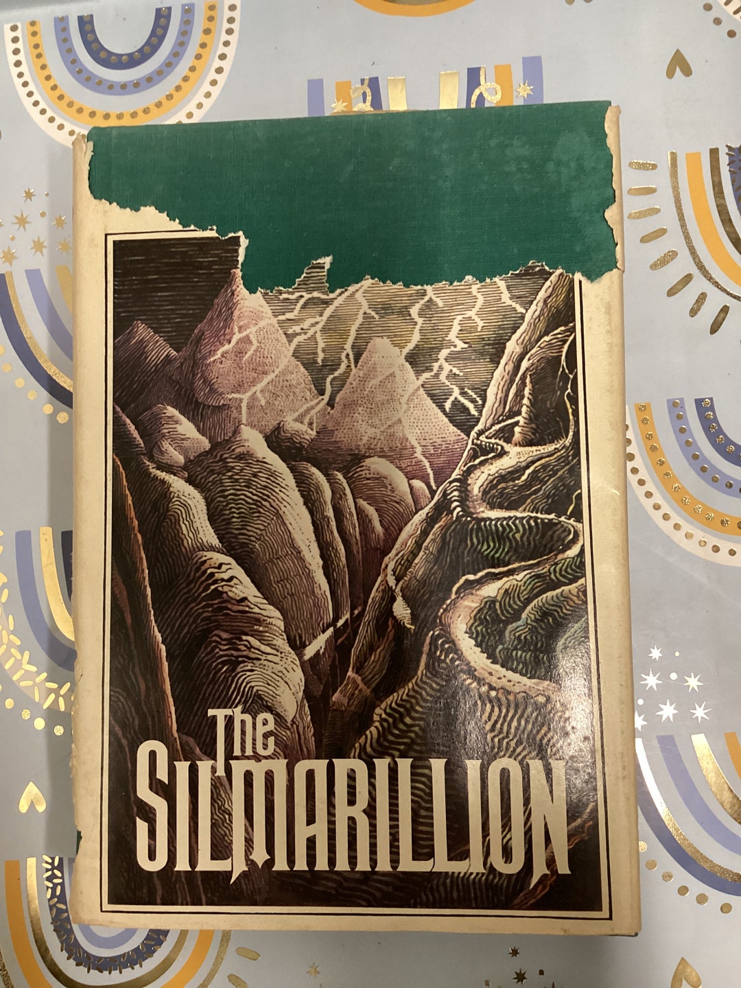 The Silmarillion J.R.R. Tolkien 1977 First American Edition Hardcover ...