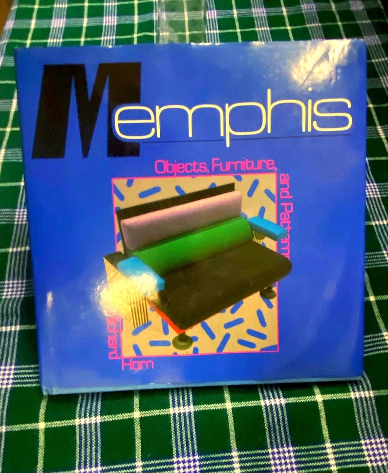 Memphis Objects Furniture Patterns Book | Richard Horn First Edition ...