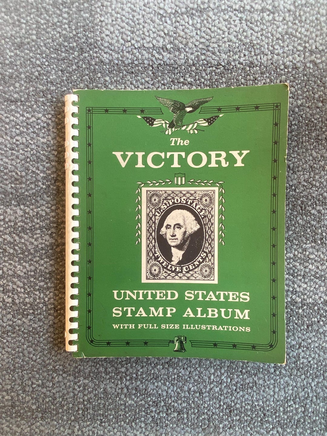 Vintage US Stamp Album | 1860s-era American Stamps | 1959 Grossman ...