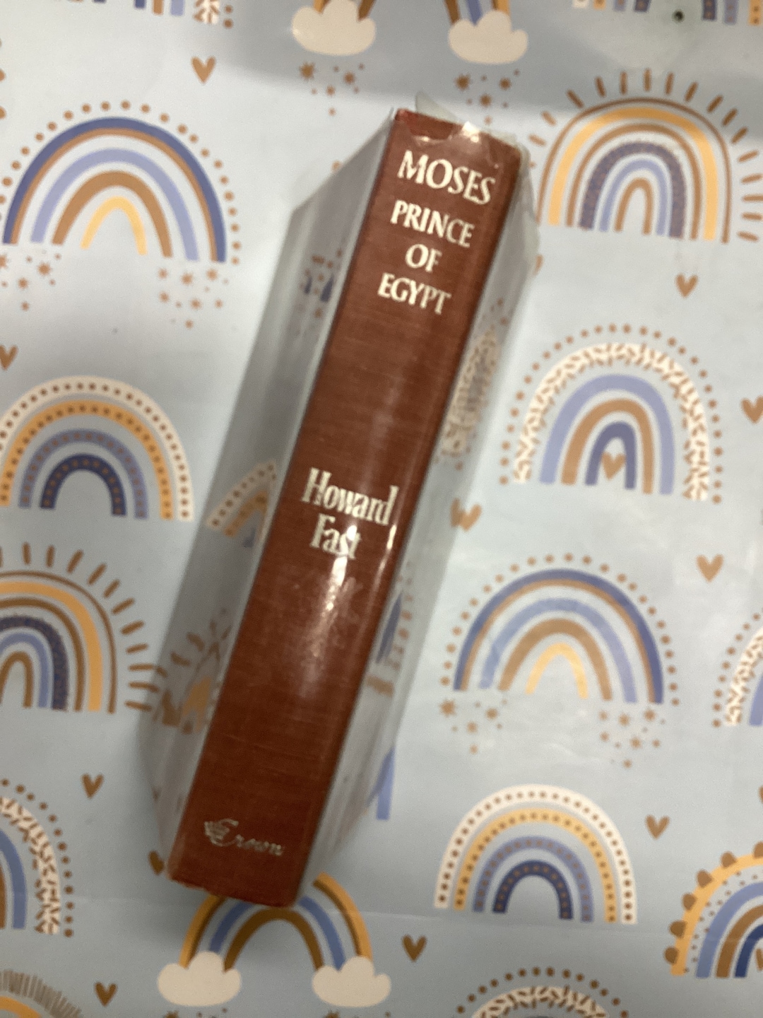 Moses the Prince of Egypt: Howard Fast, 1958 First Edition Hardcover - Etsy