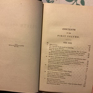OLIVER GOLDSMITHS WORKS Vol. 1 by James Prior 1855 Antique American ...