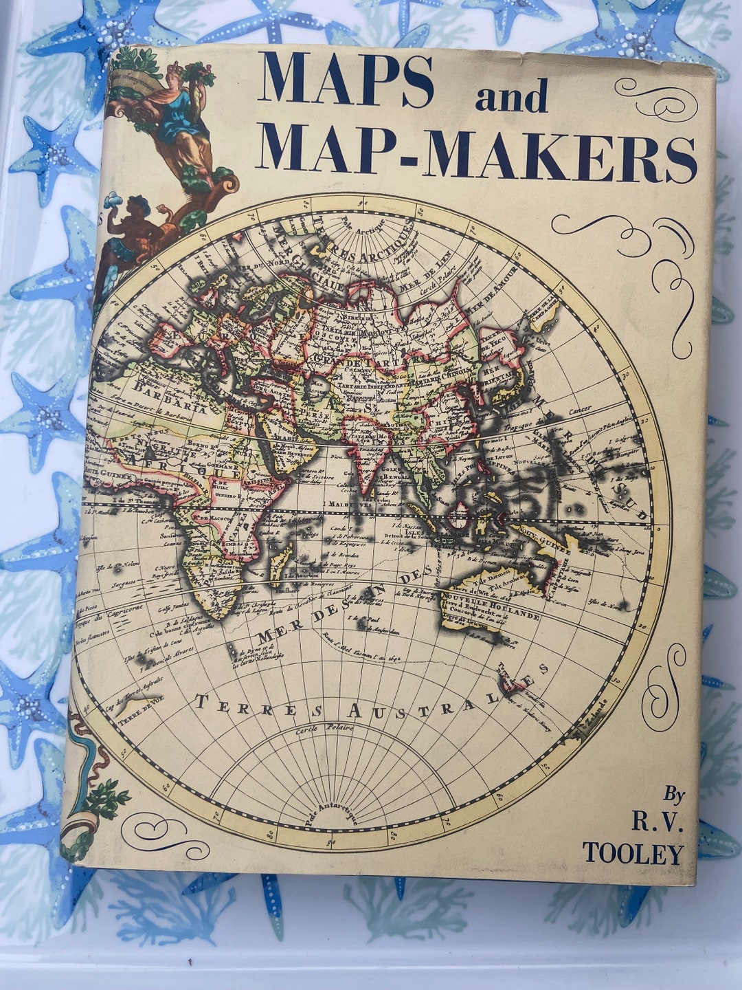 Vintage Maps & Mapmakers Hardcover Book by R.V. Tooley, 1962 - Etsy