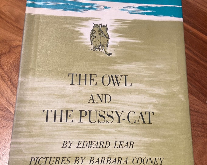The OWL and the PUSSYCAT Rare Vintage Hardcover Children’s Book 1969 ...
