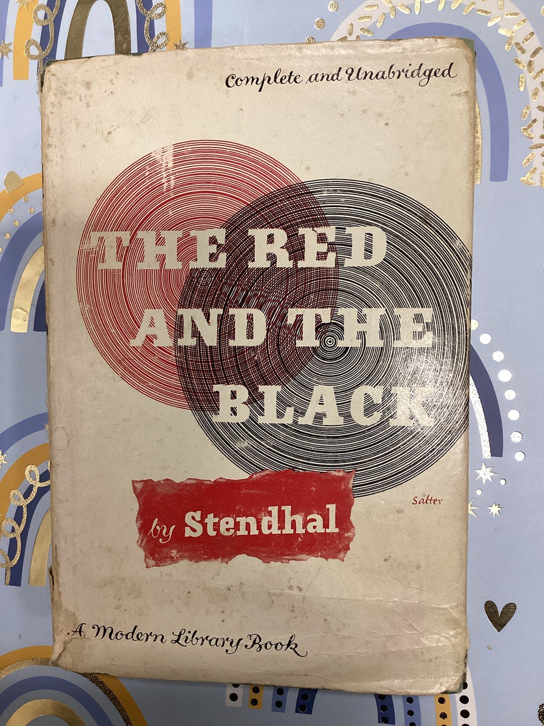The RED and the BLACK by Marie-henri Belle 1953 Modern Library Book ...
