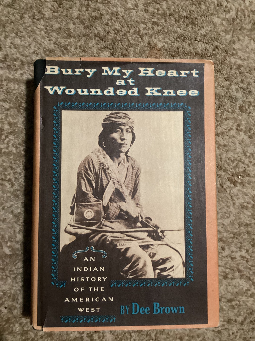 Bury My Heart at Wounded Knee by Dee Brown, 1970 First Edition Hardcover - Etsy