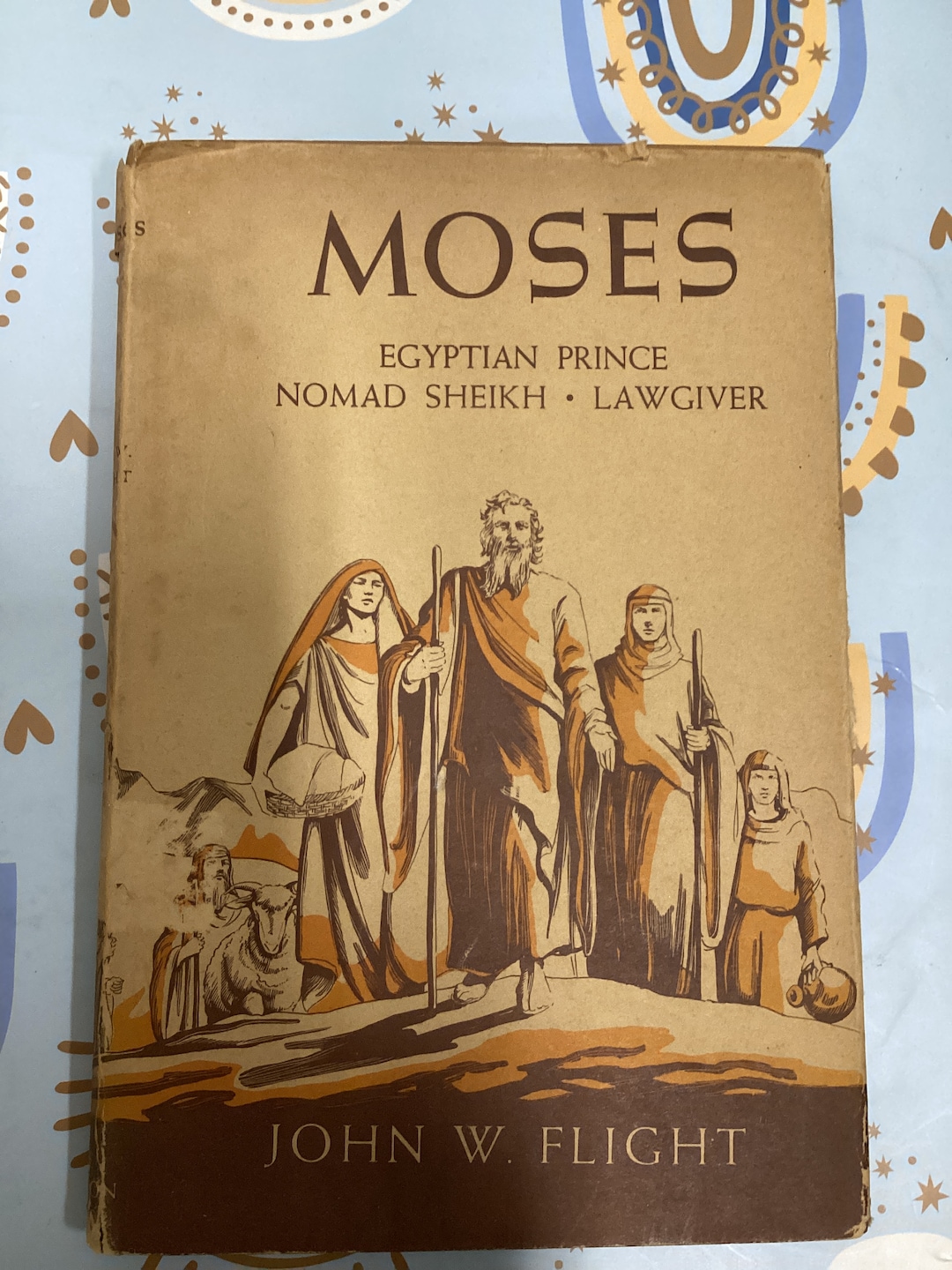 Moses the Egyptian Prince Nomad Sheikh Lawgiver Rare Vintage 1st Ed ...