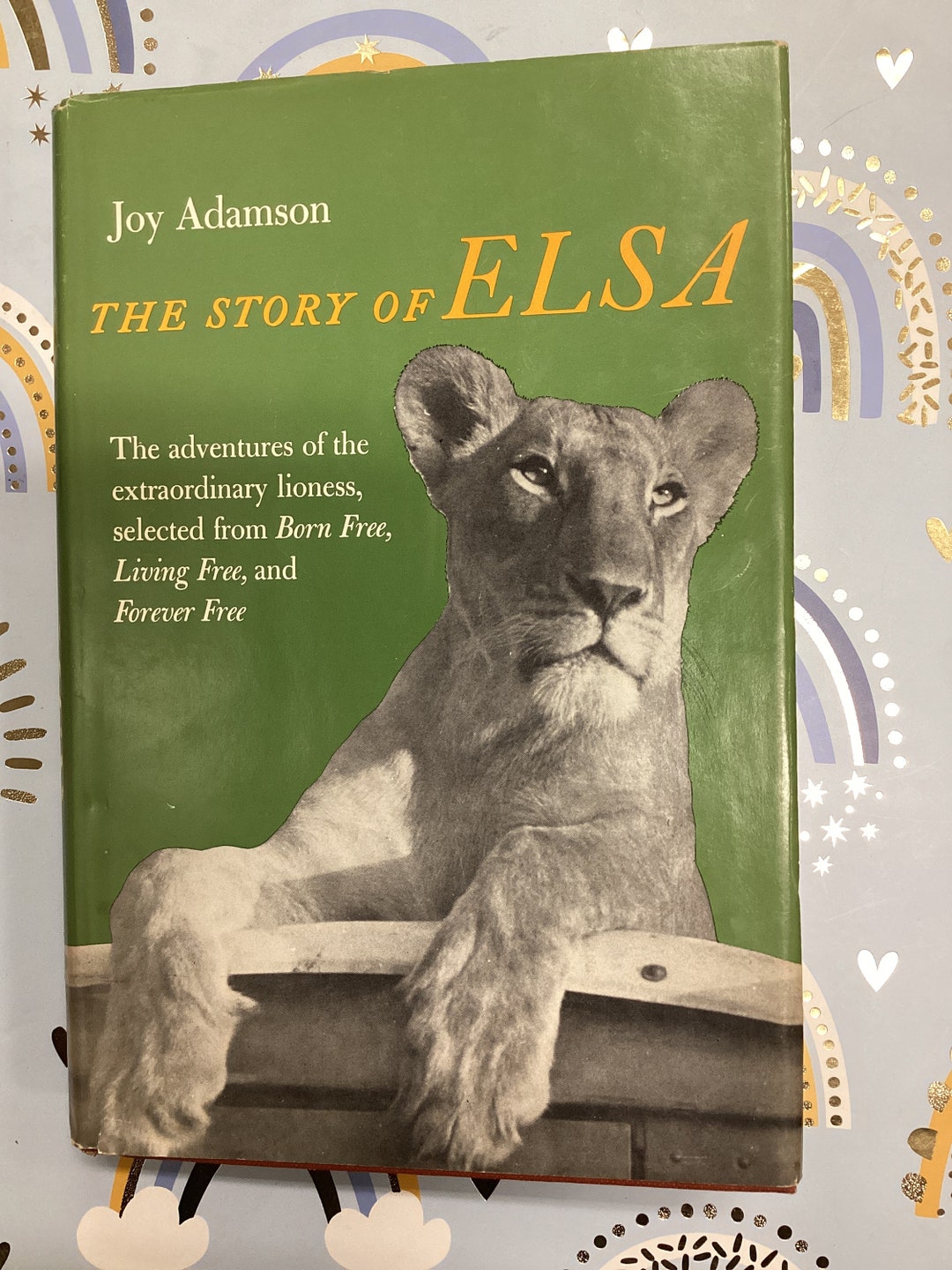 The Story of Elsa by Joy Adamson: Vintage Lioness Book (1966) - Etsy