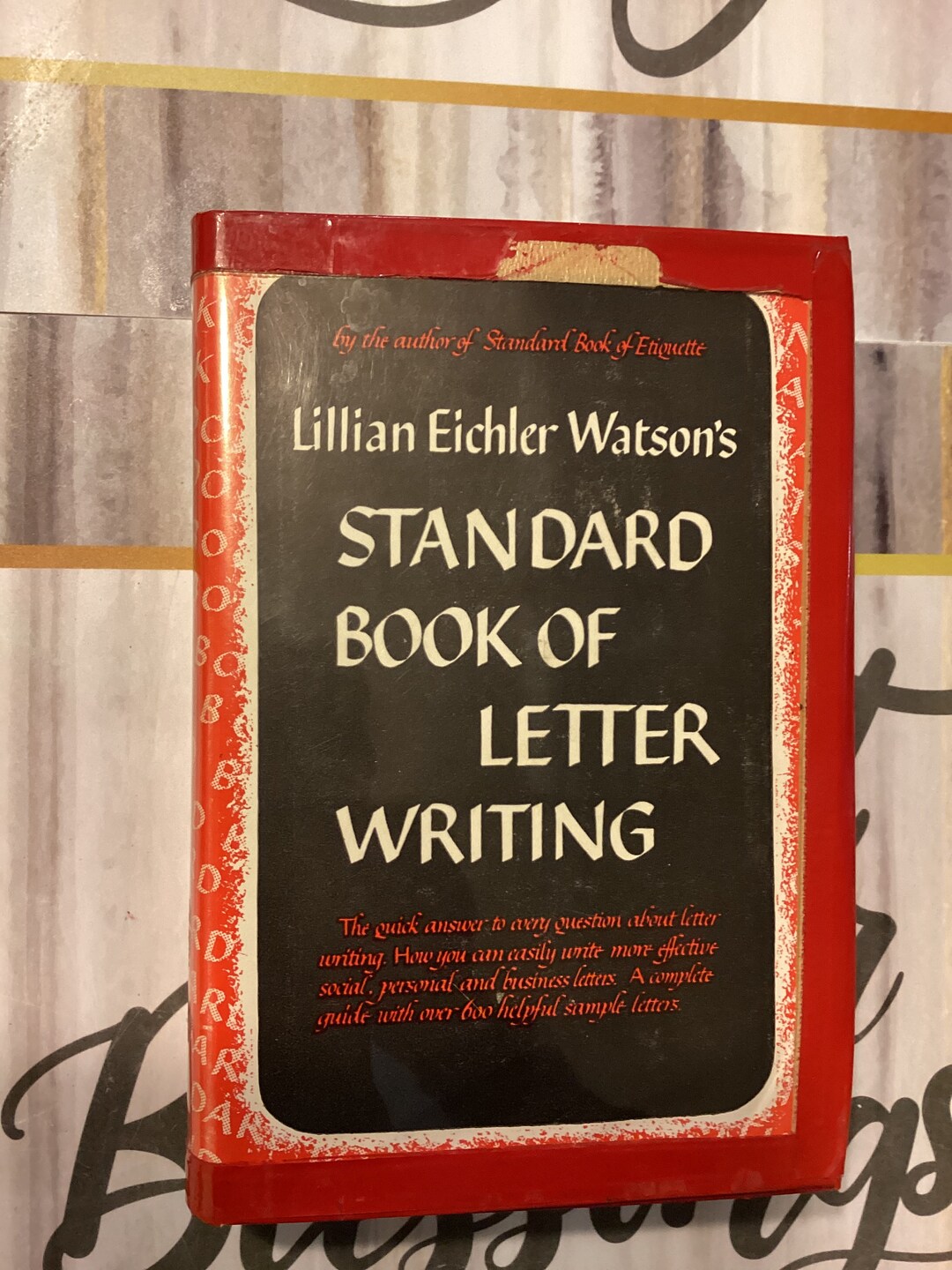 Vintage Letter Writing Guide: Lillian Eichler Watson, 1955 First ...