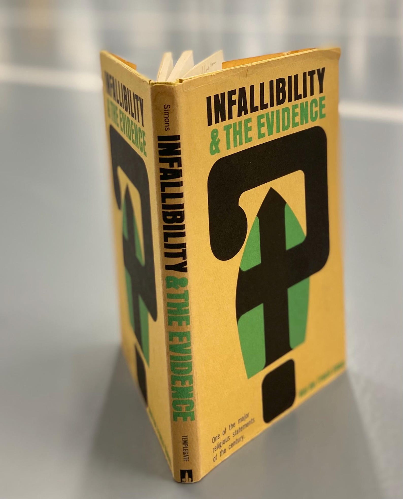 Infallibility and the Evidence Rare Vintage Roman Catholic Literature ...