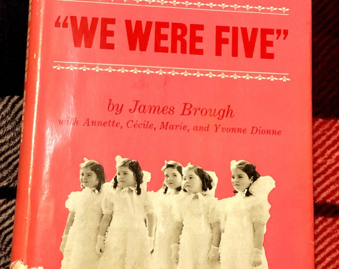 1964 WE WERE FIVE by James Brough Book Club Edition. Rare Book of the ...
