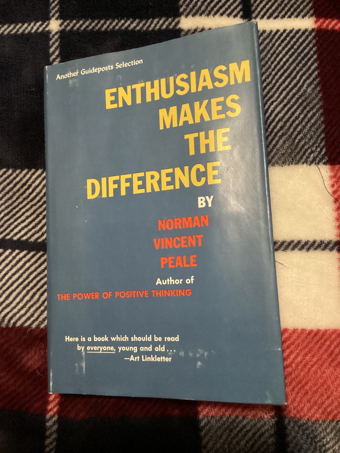 1967 ENTHUSIASM MAKES A DIFFERENCE by Norman Vincent Pearl. First ...