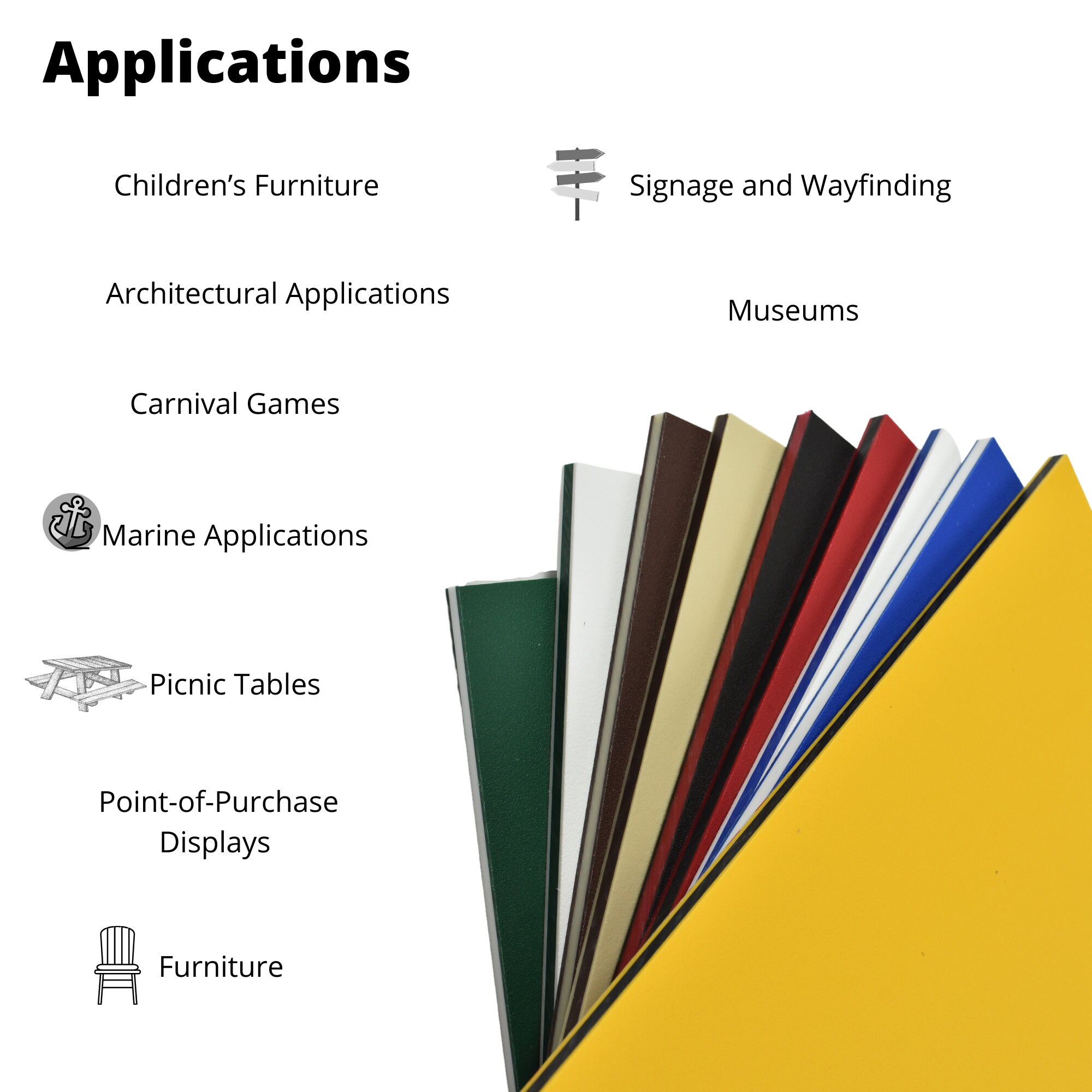 Buyplastic King Colorcore Plastic Sheet Color Core HDPE - Etsy