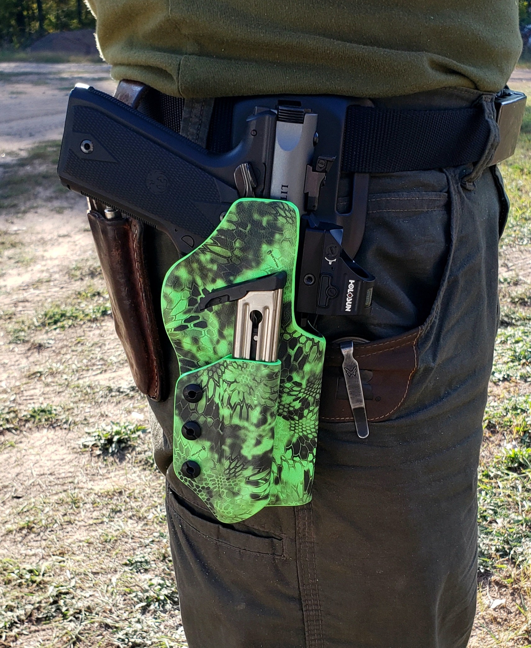 Ruger Mark IV Holster 22/45 Lite Optic Cut Extreme Duty Zombie Green - Etsy