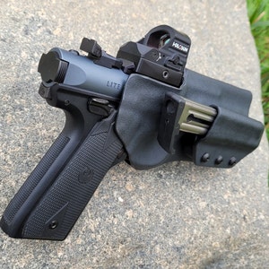 Ruger Mark IV Holster 22/45 Lite Optic Cut - Etsy