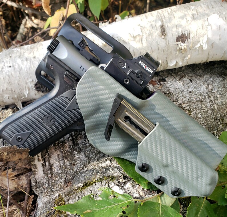 Ruger Mark IV Holster 22/45 Lite Optic Cut Extreme Duty Storm Gray and ...
